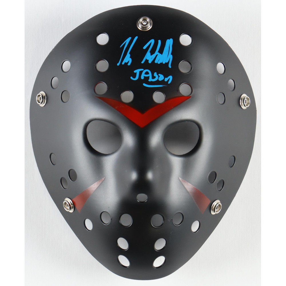 Kane Hodder Signed "Friday the 13th" Mask Inscribed "Jason" (JSA ...