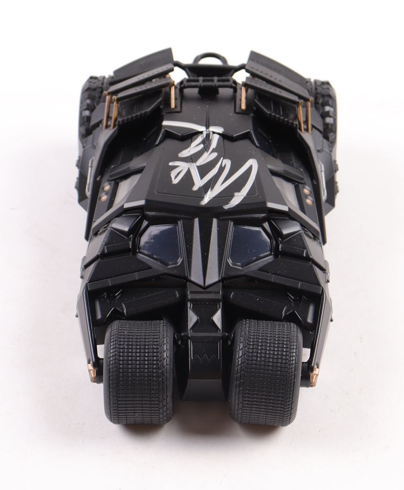Christian Bale Signed 1:32 Batmobile Diecast Car (Beckett) | Pristine ...