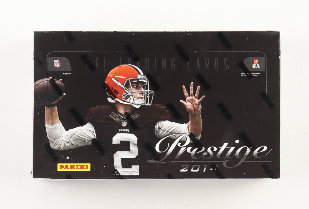 2014 Panini Prestige Football Hobby Box With 24 Packs | Pristine Auction