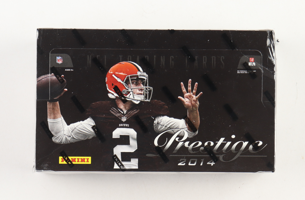 2014 Panini Prestige Football Hobby Box With 24 Packs | Pristine Auction