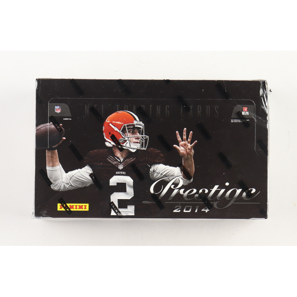 2014 Panini Prestige Football Hobby Box With 24 Packs | Pristine Auction