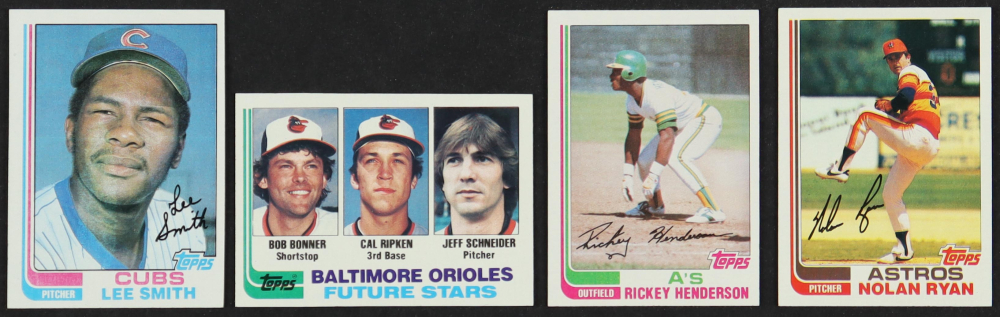 1982 Topps Baseball Complete Set of (792) cards with Bob Bonner RC ...