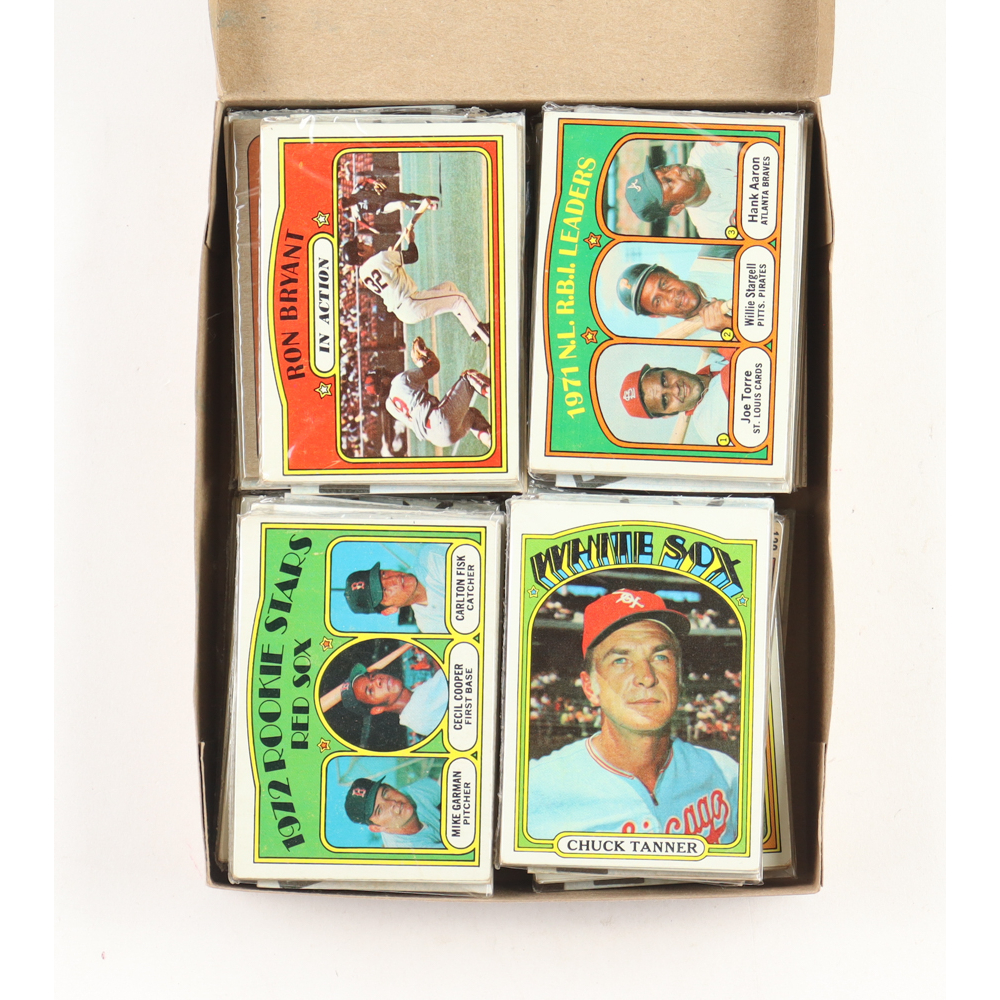 1972 Topps Baseball Card Fun Pack Box with (20) Packs | Pristine Auction