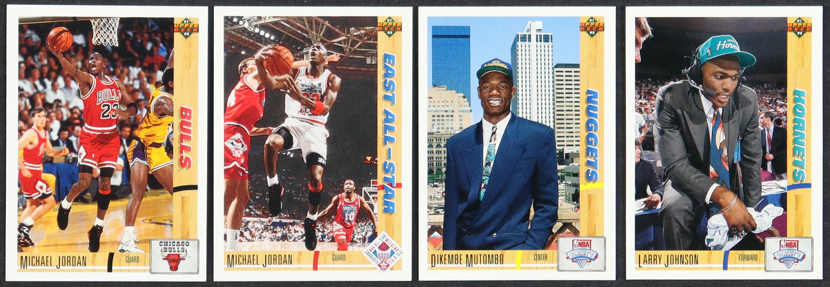 1991-92 Upper Deck Basketball Complete Set of (400) Cards with Michael ...