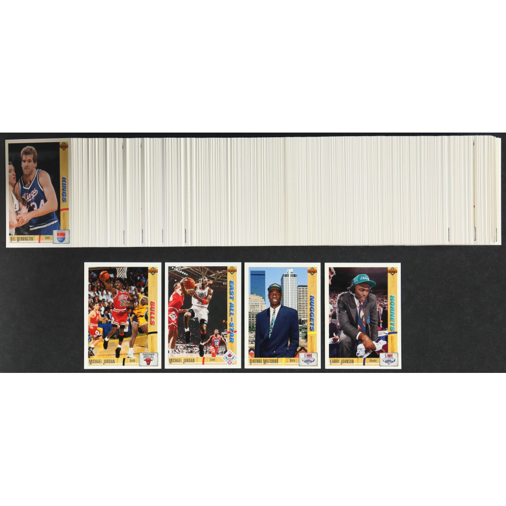 1991-92 Upper Deck Basketball Complete Set of (400) Cards with Michael ...