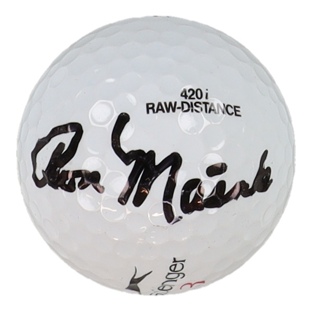 Ron Masak Signed Golf Ball (Beckett) | Pristine Auction