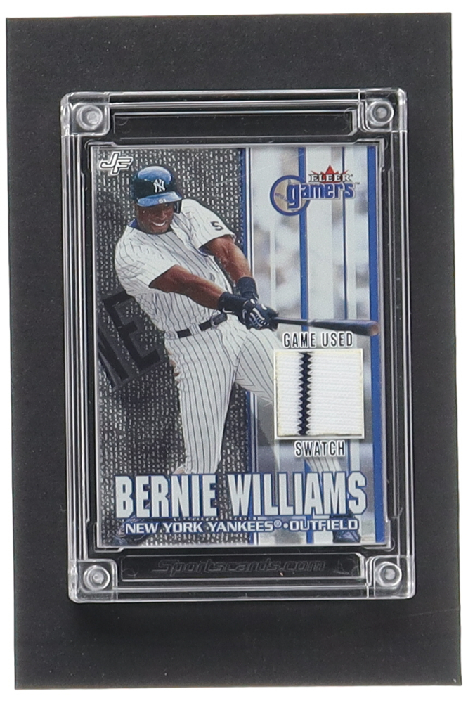 Bernie Williams 2022 Jersey Fusion Game Used Swatch #BW96 | Pristine ...
