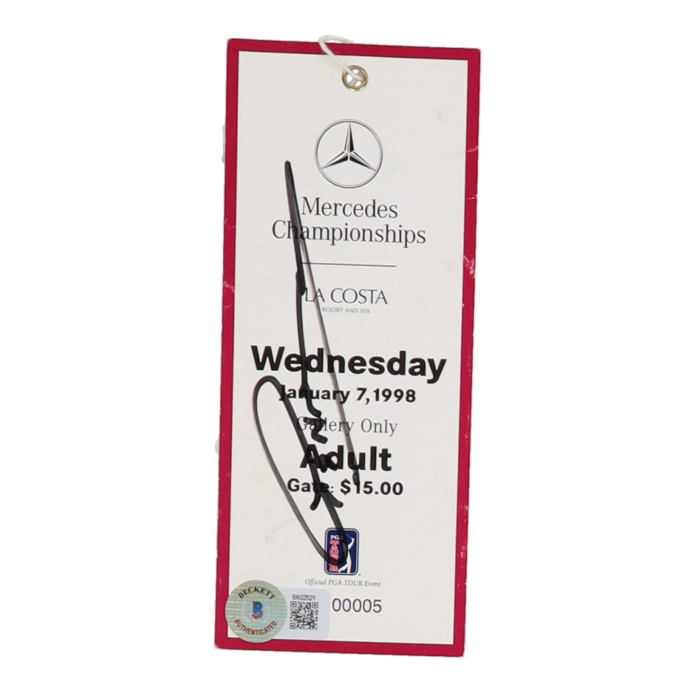 Fred Norman Signed Gallery Pass (Beckett) | Pristine Auction