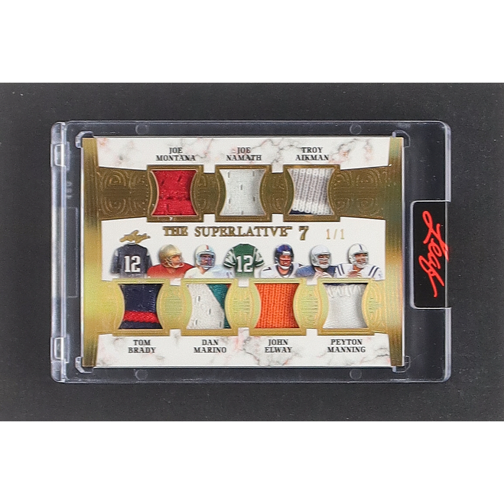 Joe Montana / Joe Namath / Troy Aikman / Tom Brady / Dan Marino / John ...