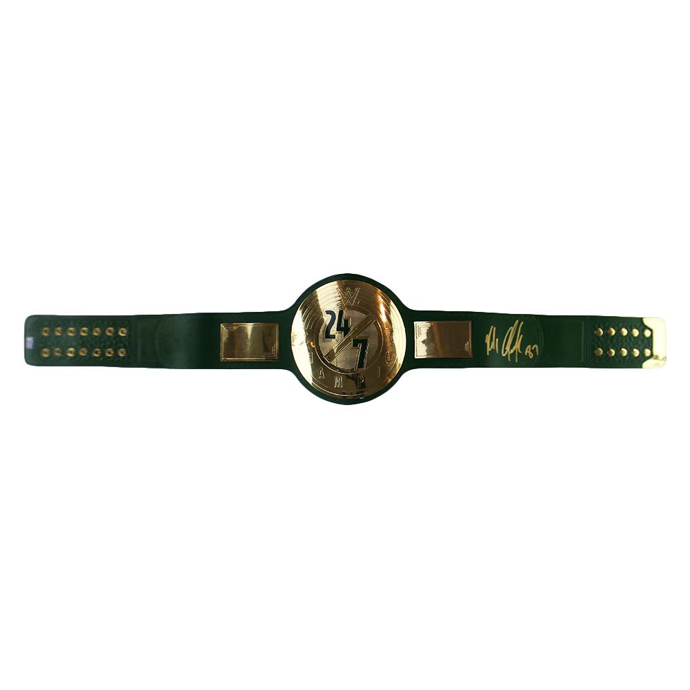 Rob Gronkowski Signed WWE 24/7 Championship Belt (Radtke) | Pristine ...