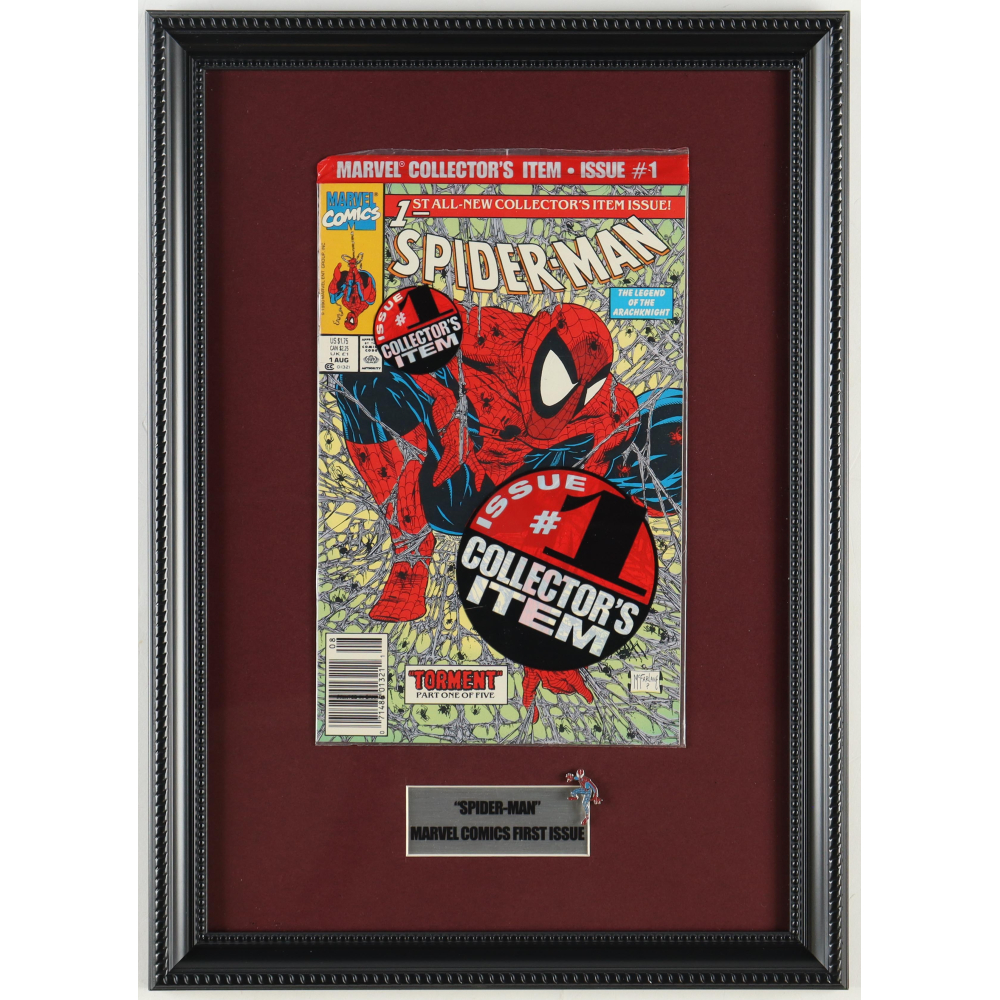 Marvel Comics "Spiderman: Torment" First Issue Custom Framed Comic Book ...