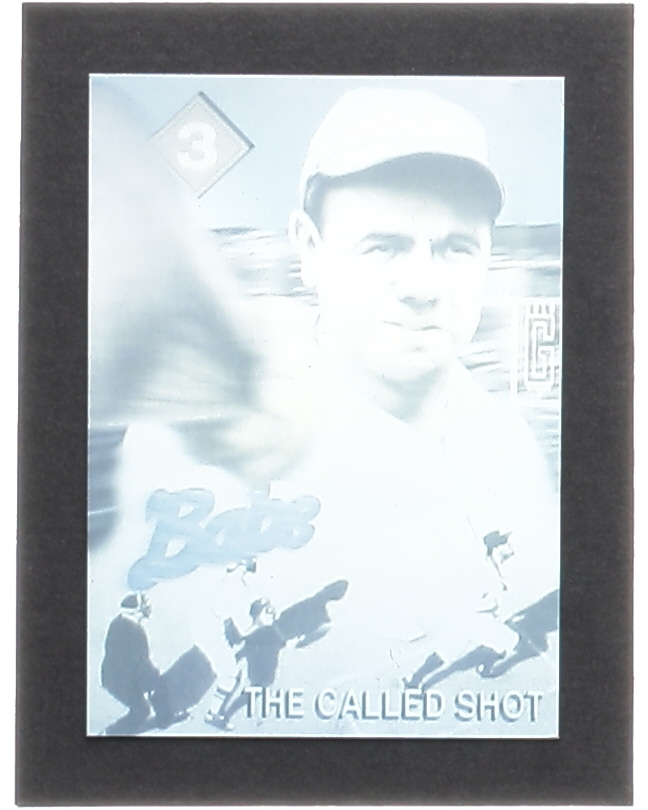 Babe Ruth 1992 Ruth Gold Entertainment #3 / The Called Shot | Pristine ...