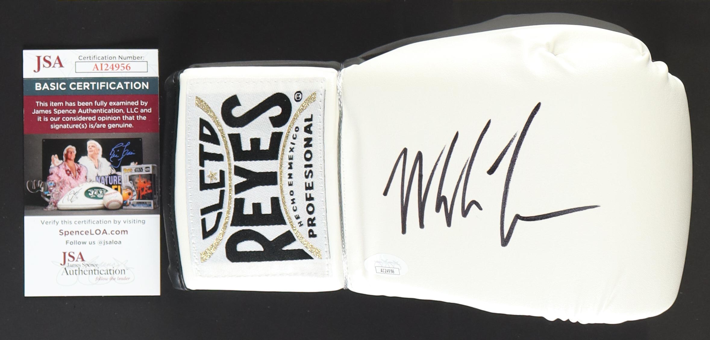 Mike Tyson Signed Custom Framed Cleto Reyes Boxing Glove Display (JSA ...