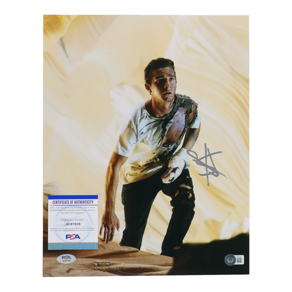 Shia LeBouf Signed "Transformers" 11x14 Photo (PSA & Beckett ...