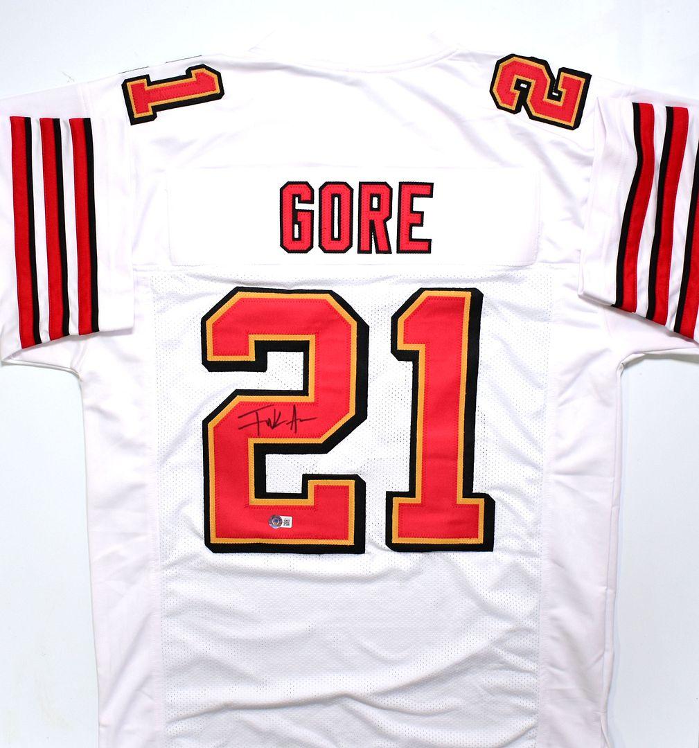 Frank Gore Signed Jersey (Beckett) | Pristine Auction