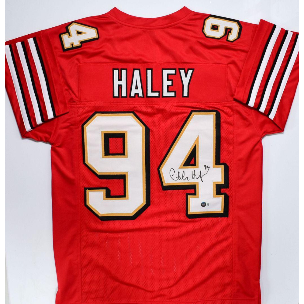 Charles Haley Signed Jersey (Beckett) | Pristine Auction