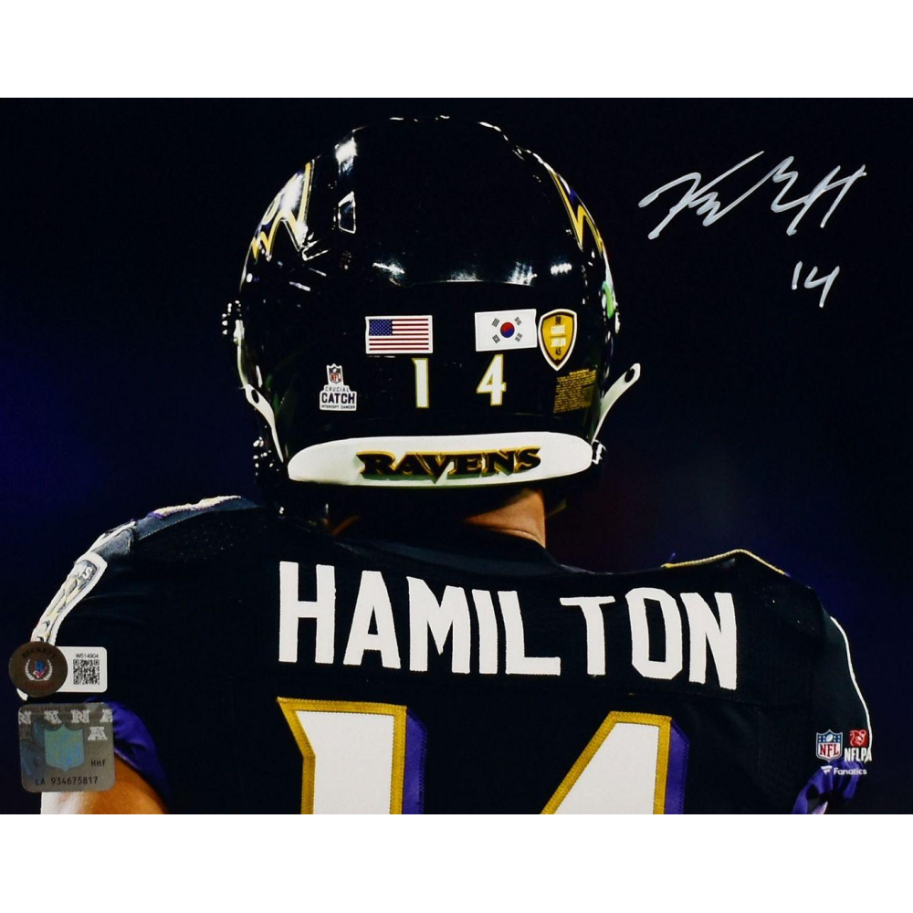 Kyle Hamilton Signed Ravens 8x10 Photo (Beckett) | Pristine Auction