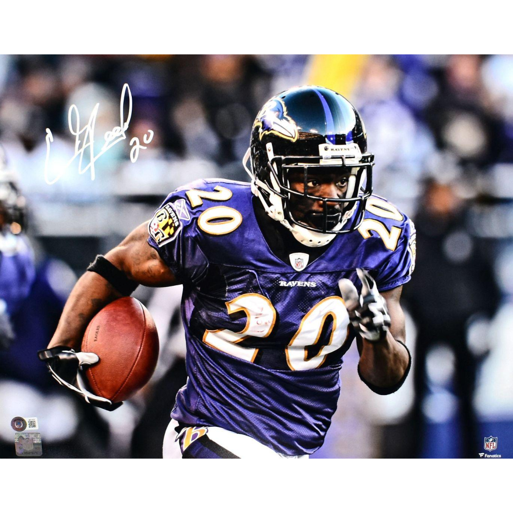 Ed Reed Signed Ravens 16x20 Photo (Beckett) | Pristine Auction
