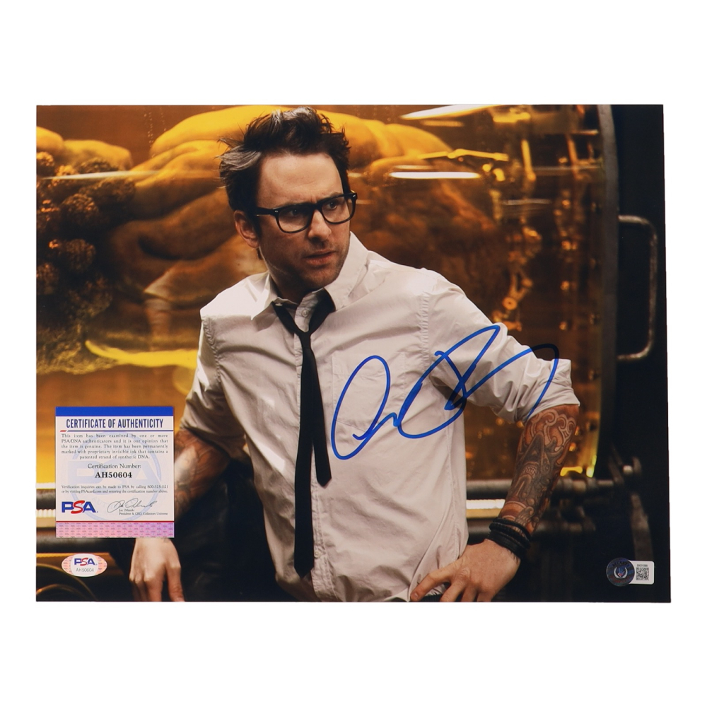 Charlie Day Signed "Pacific Rim" 11x14 Photo (PSA & Beckett) | Pristine ...