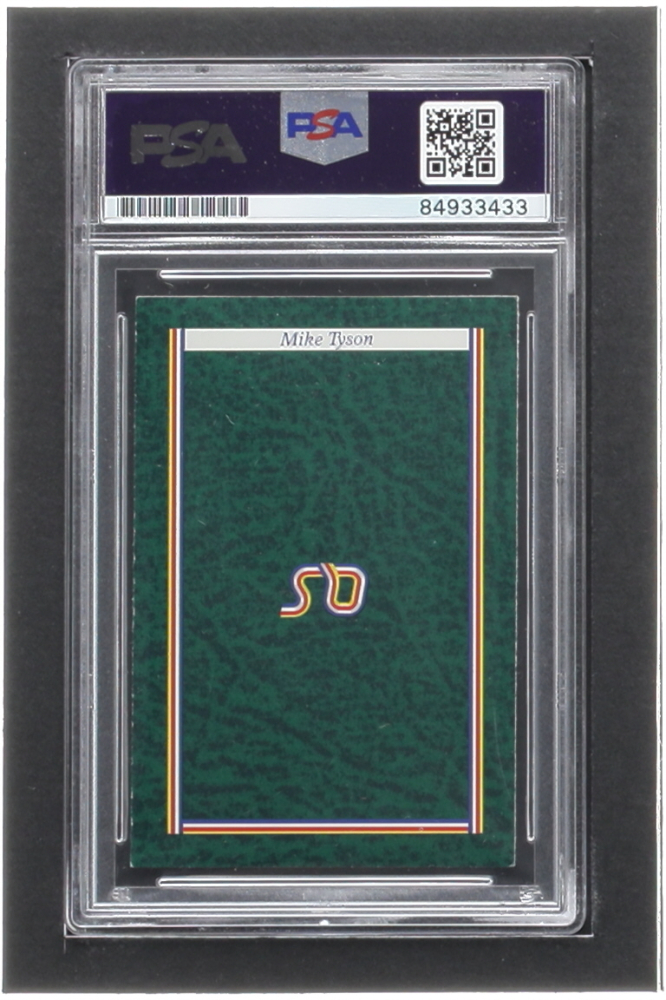 Mike Tyson Signed 1987 A Question of Sport UK #224 (PSA | Autograph ...