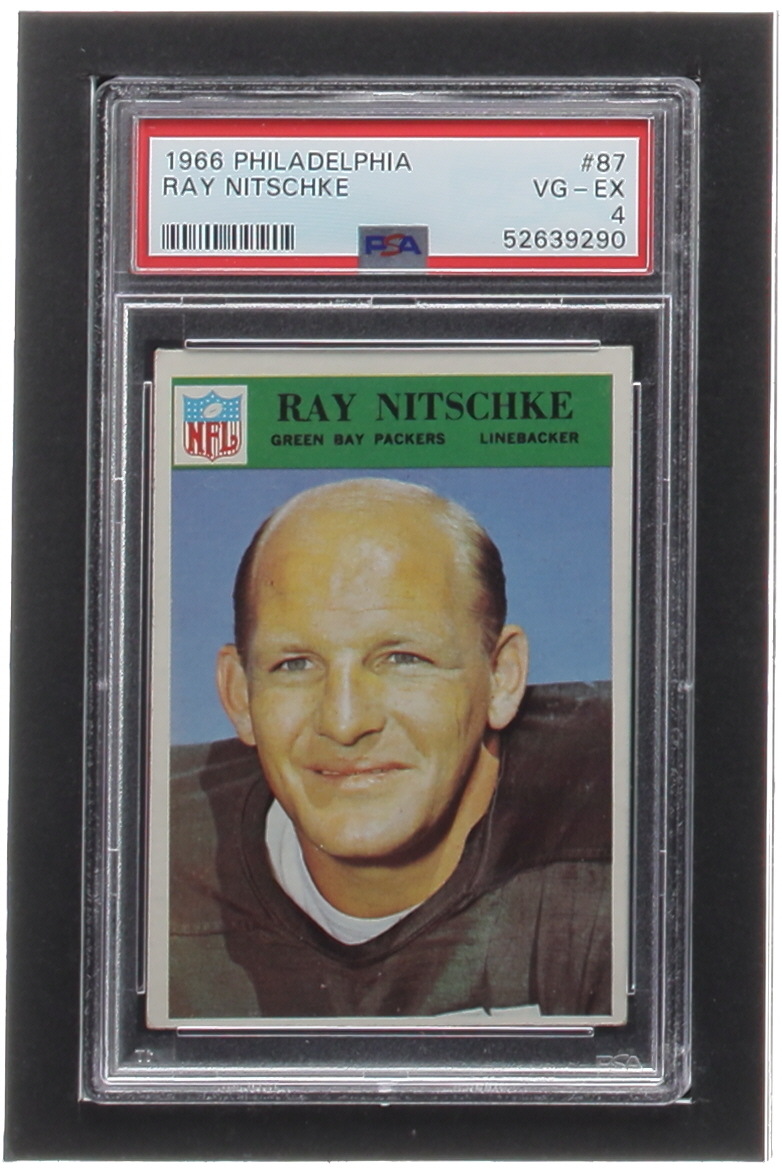 Ray Nitschke 1966 Philadelphia #87 (PSA 4) | Pristine Auction
