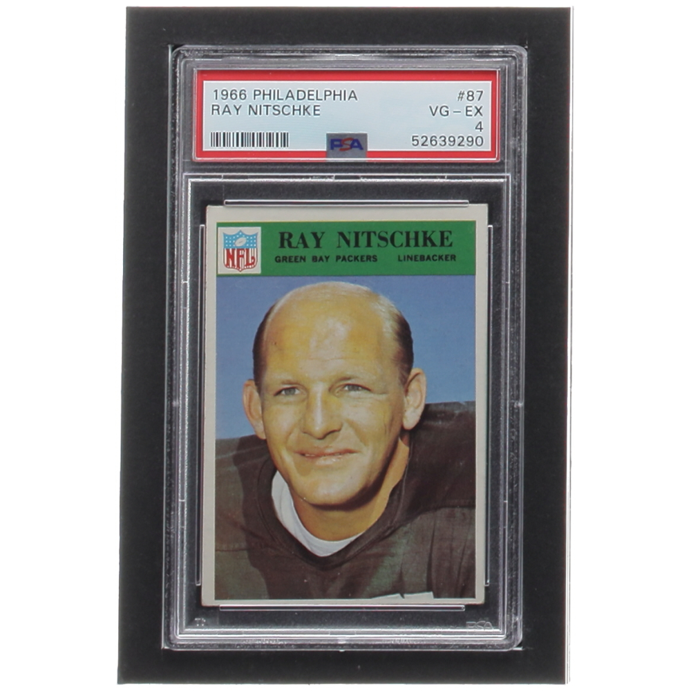 Ray Nitschke 1966 Philadelphia #87 (PSA 4) | Pristine Auction