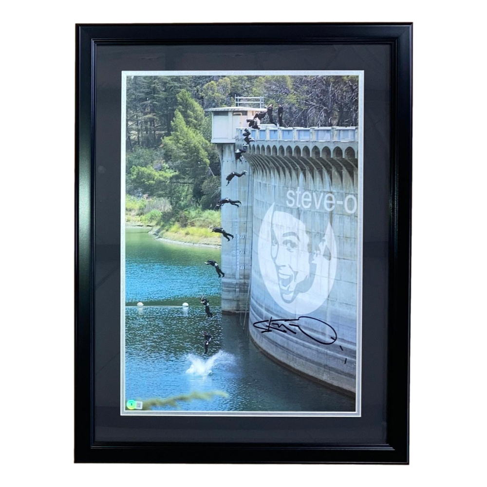 Steve-O Signed "Jackass" Custom Framed Photo (Beckett) | Pristine Auction
