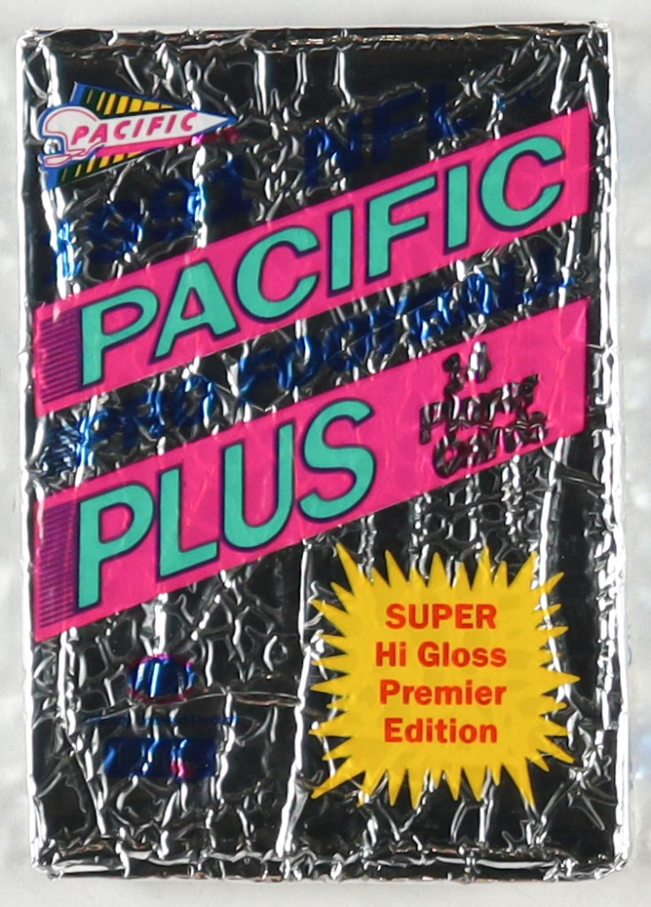 1991 Pacific Plus Series 1 Football Wax Pack with (14) Cards | Pristine ...