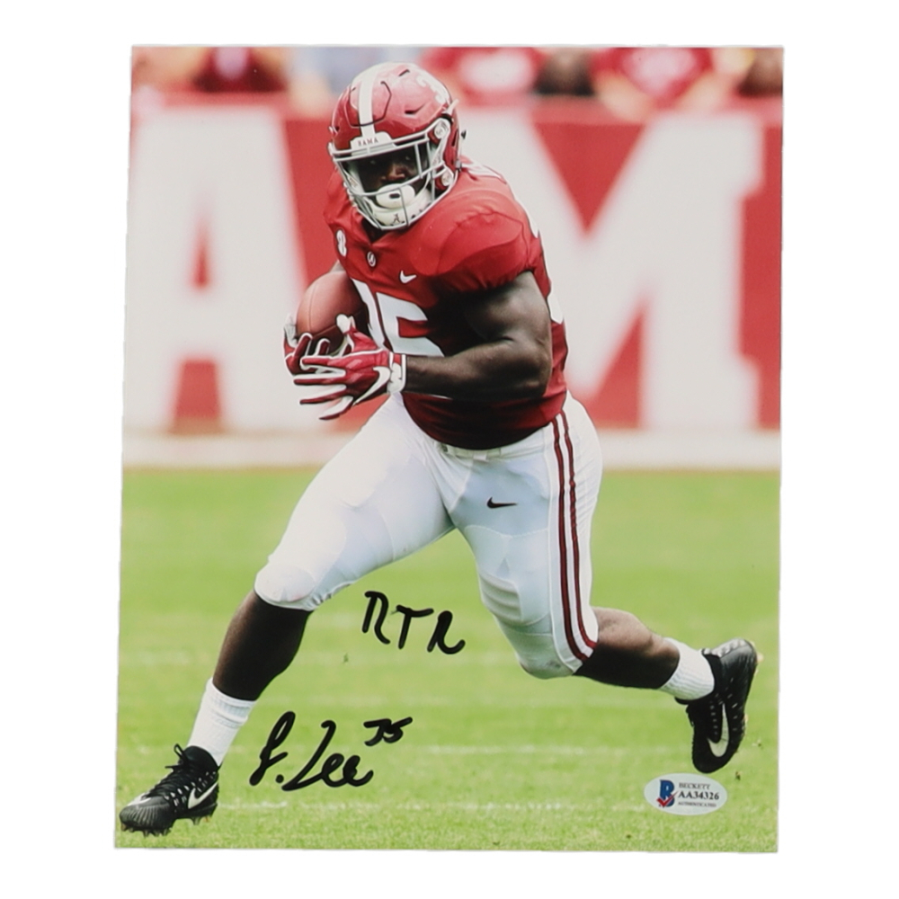 Shane Lee Signed Alabama Crimson Tide 8x10 Photo Inscribed "RTR ...