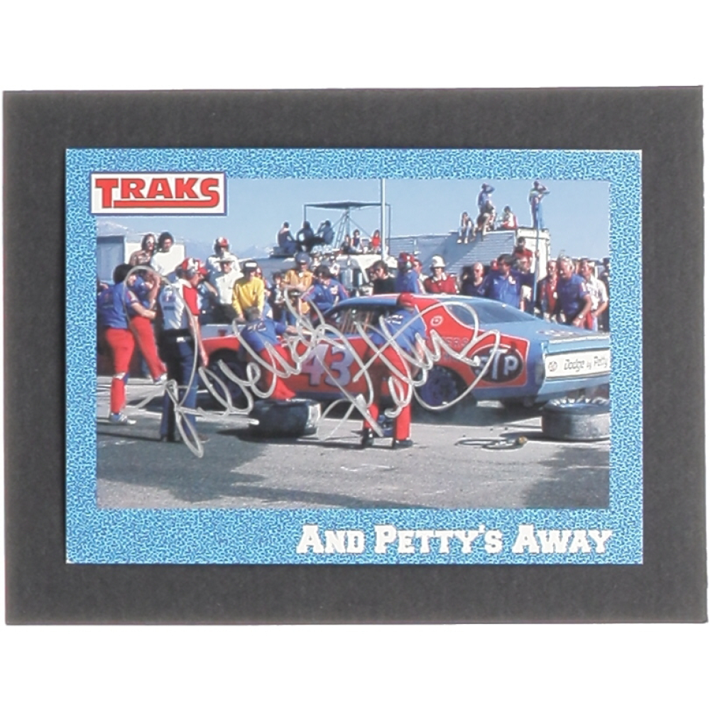 Richard Petty Signed 1991 Traks #17 Richard Petty's Car (Beckett ...