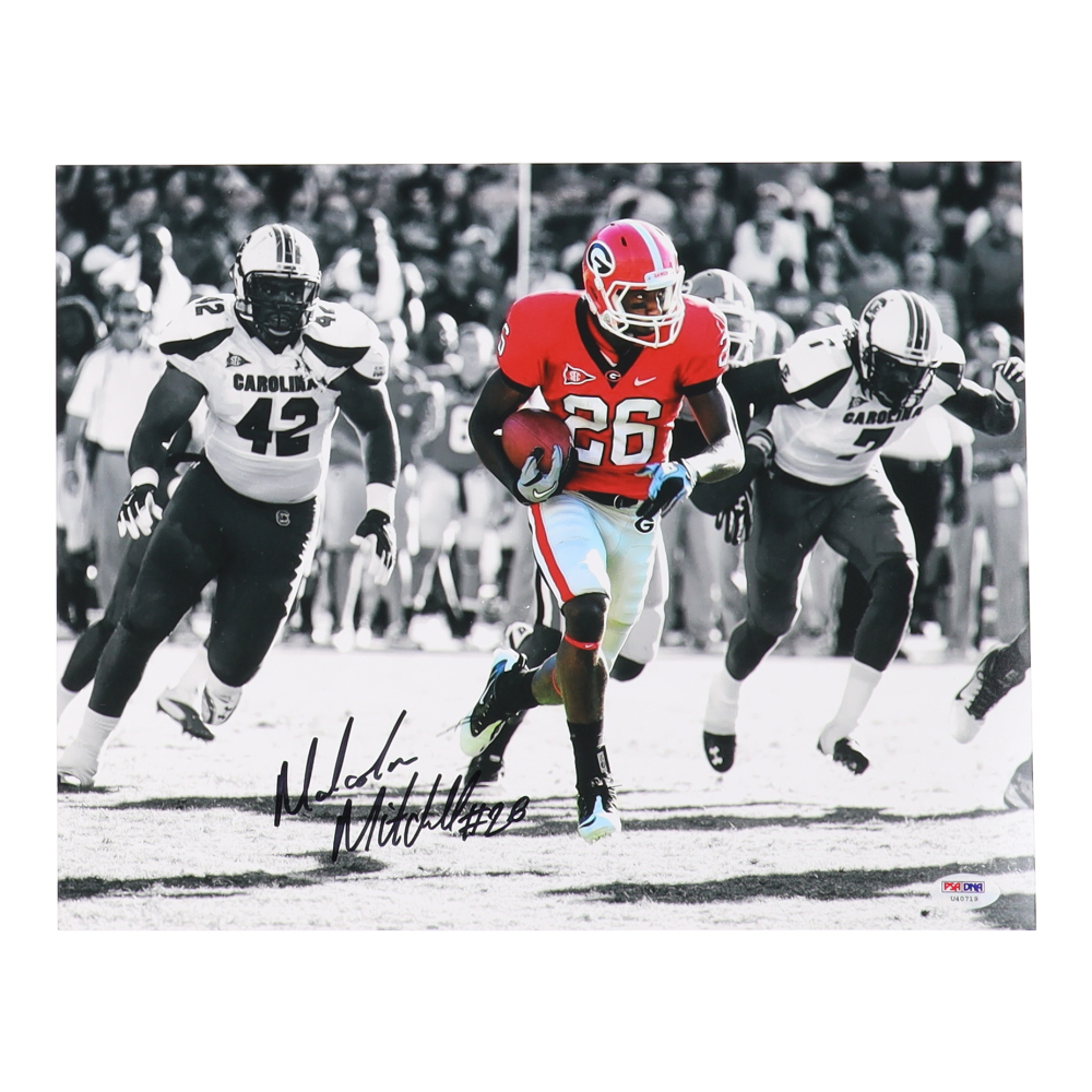 Malcolm Mitchell Signed Georgia Bulldogs 11x14 Photo (PSA) | Pristine ...