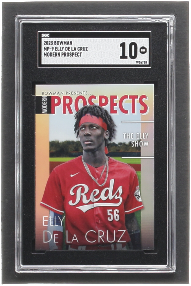 Elly De La Cruz 2023 Bowman Chrome Modern Prospect #MP9 RC (SGC 10 ...