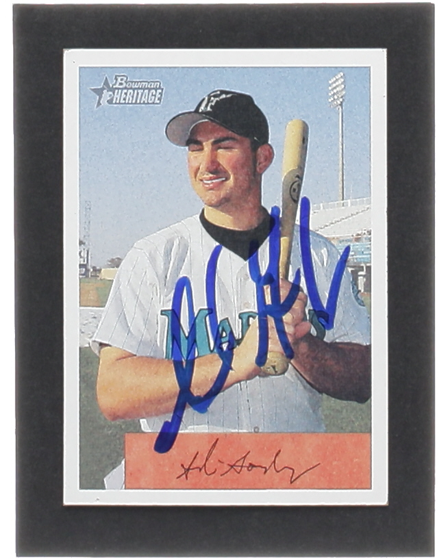 Adrian Gonzalez Signed 2002 Bowman Heritage #131 (Beckett) | Pristine ...