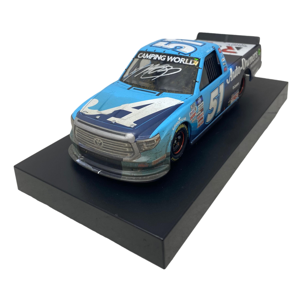 Martin Truex Jr. Signed 2021 NASCAR #51 Auto-Owners Insurance Bristol ...