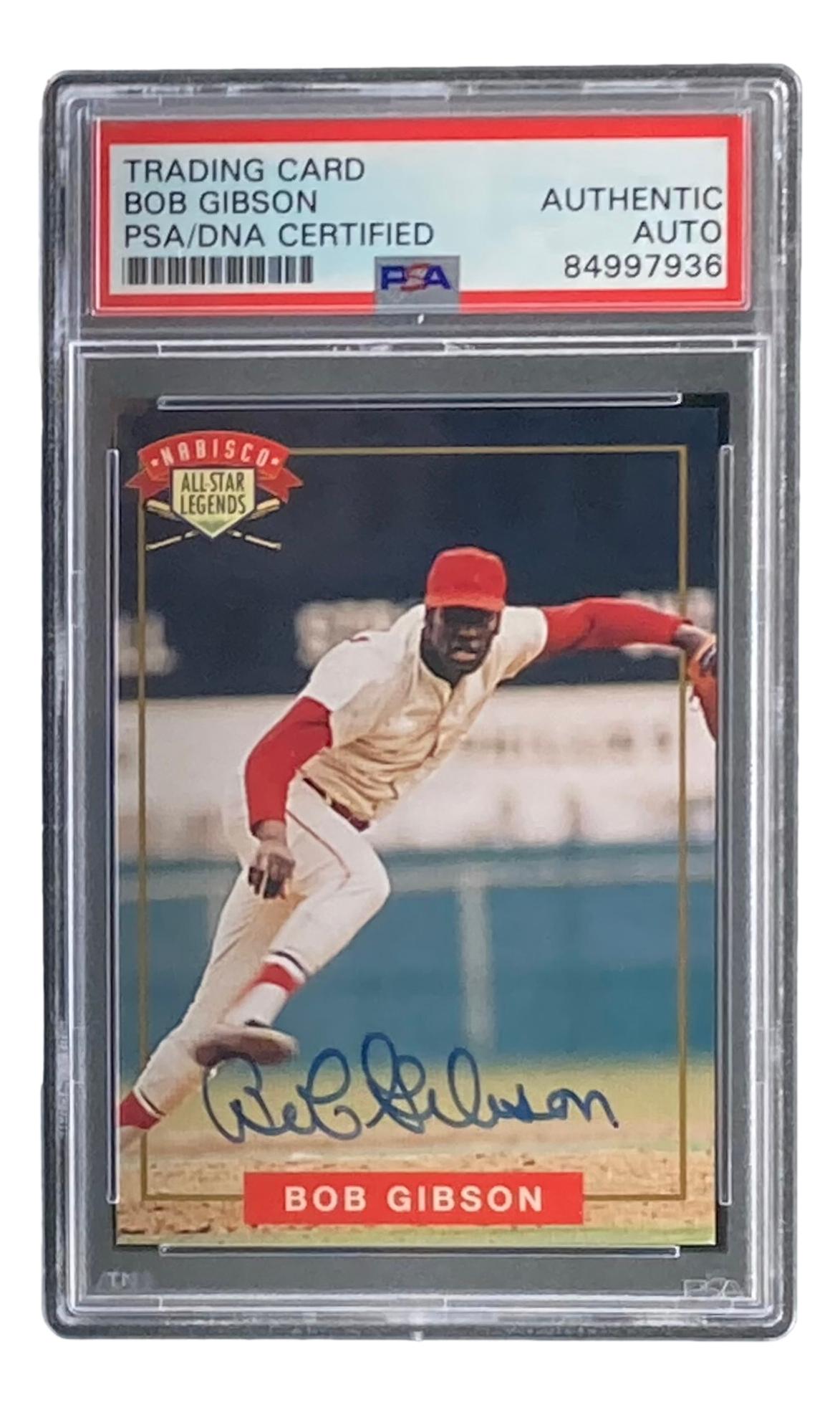 Bob Gibson 1994 Nabisco All-Star Autographs #1 (PSA) | Pristine Auction