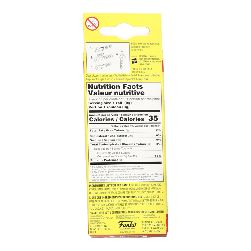 John Spinelli Signed "Operation" Cavity Sam PEZ Dispenser (Beckett ...