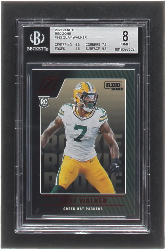 Quay Walker 2022 Zenith Red Zone #163 (BGS 8) | Pristine Auction