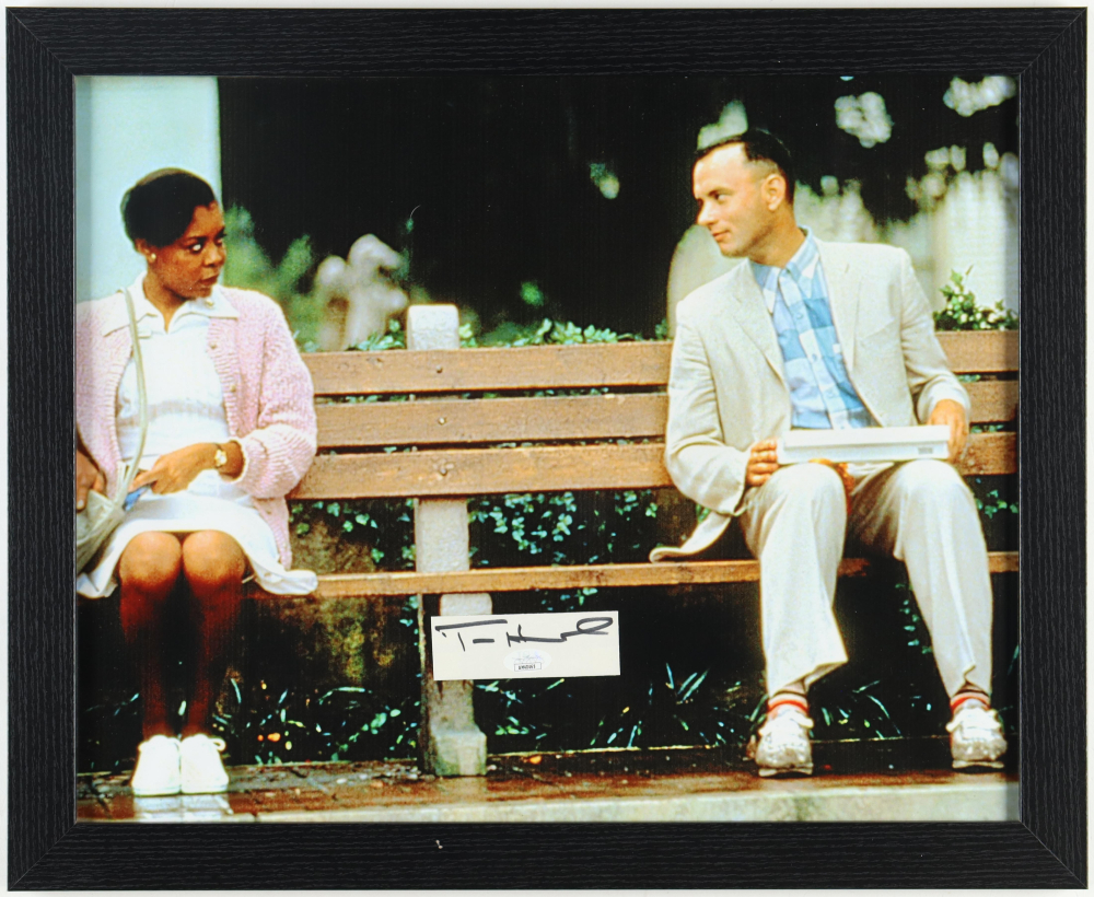Tom Hanks Signed "Forrest Gump" Custom Framed Cut Display (JSA ...