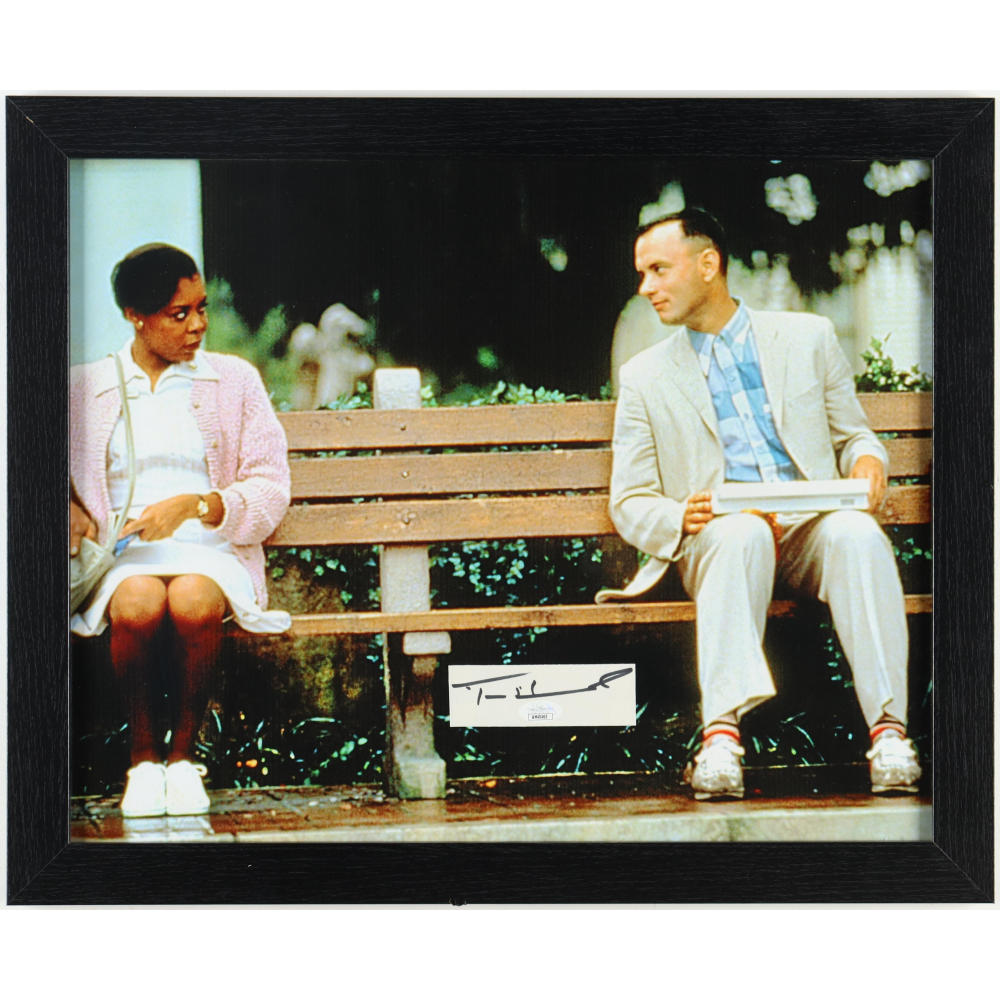 Tom Hanks Signed "Forrest Gump" Custom Framed Cut Display (JSA ...