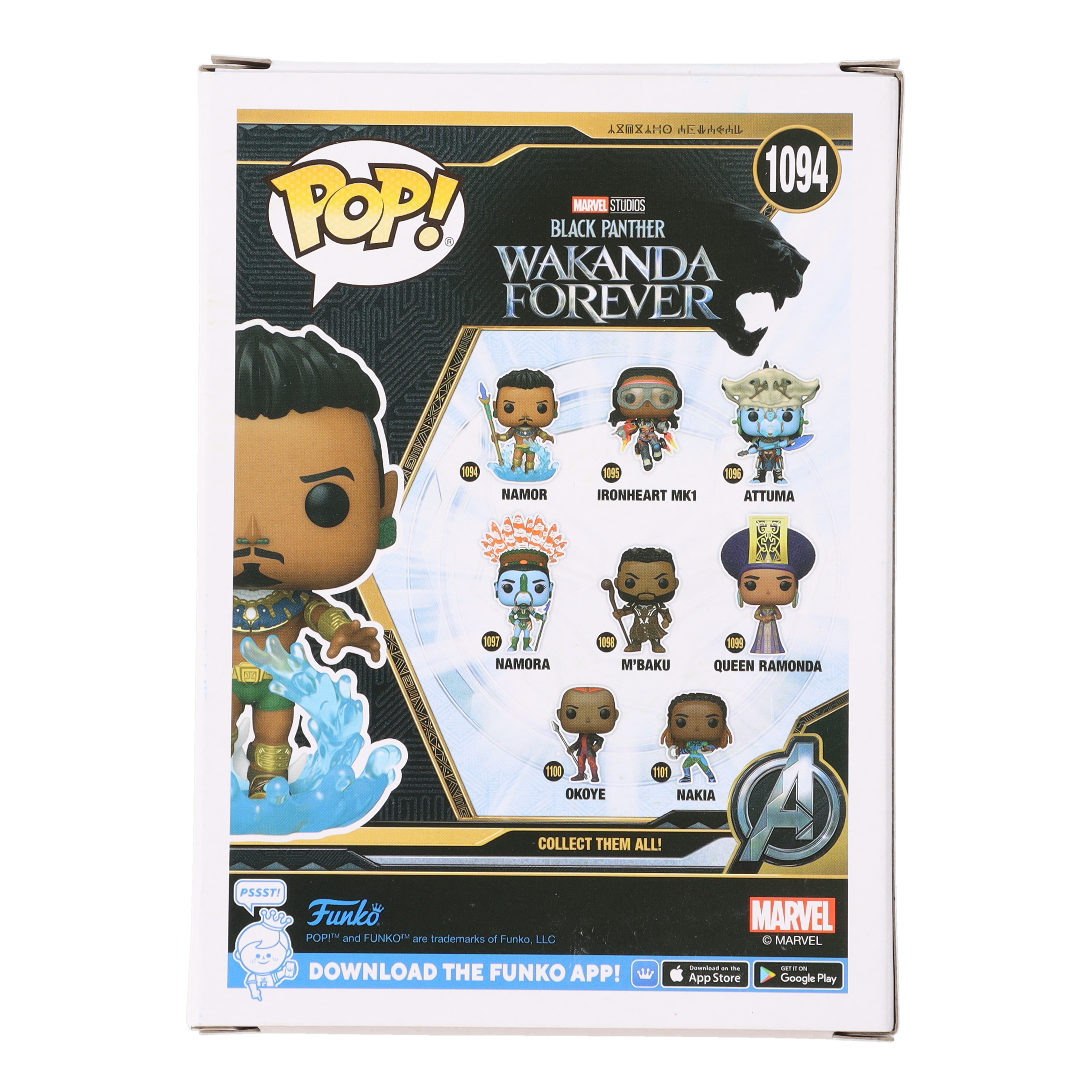 Tenoch Huerta Signed "Black Panther: Wakanda Forever" #1094 Namor Funko ...