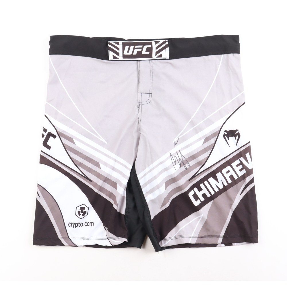 Khamzat Chimaev Signed UFC Venum Trunks (PSA) | Pristine Auction