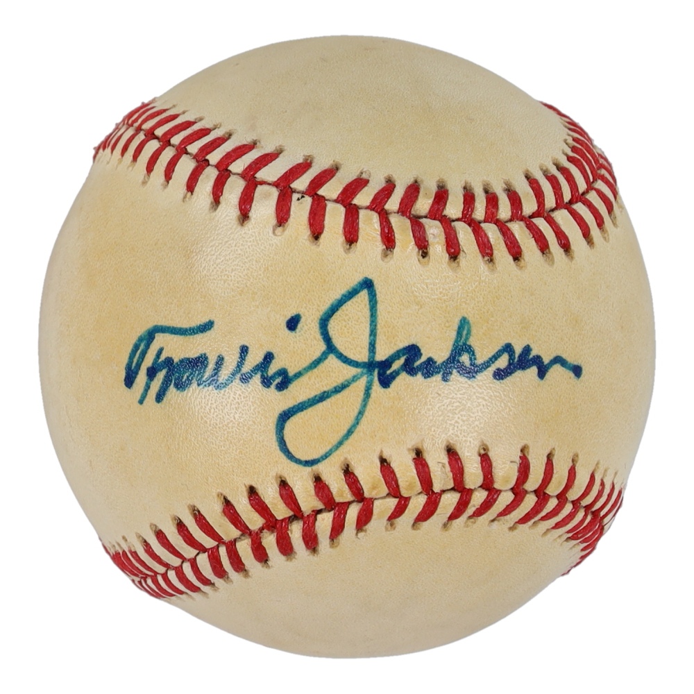 Travis Jackson Signed ONL Baseball (JSA) | Pristine Auction