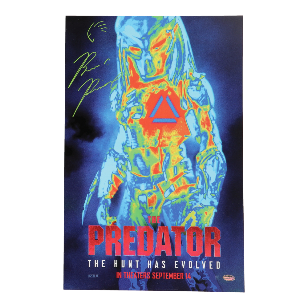 Brian Prince Jr Signed "The Predator" 11x17 Photo With Sketch (Schwartz ...