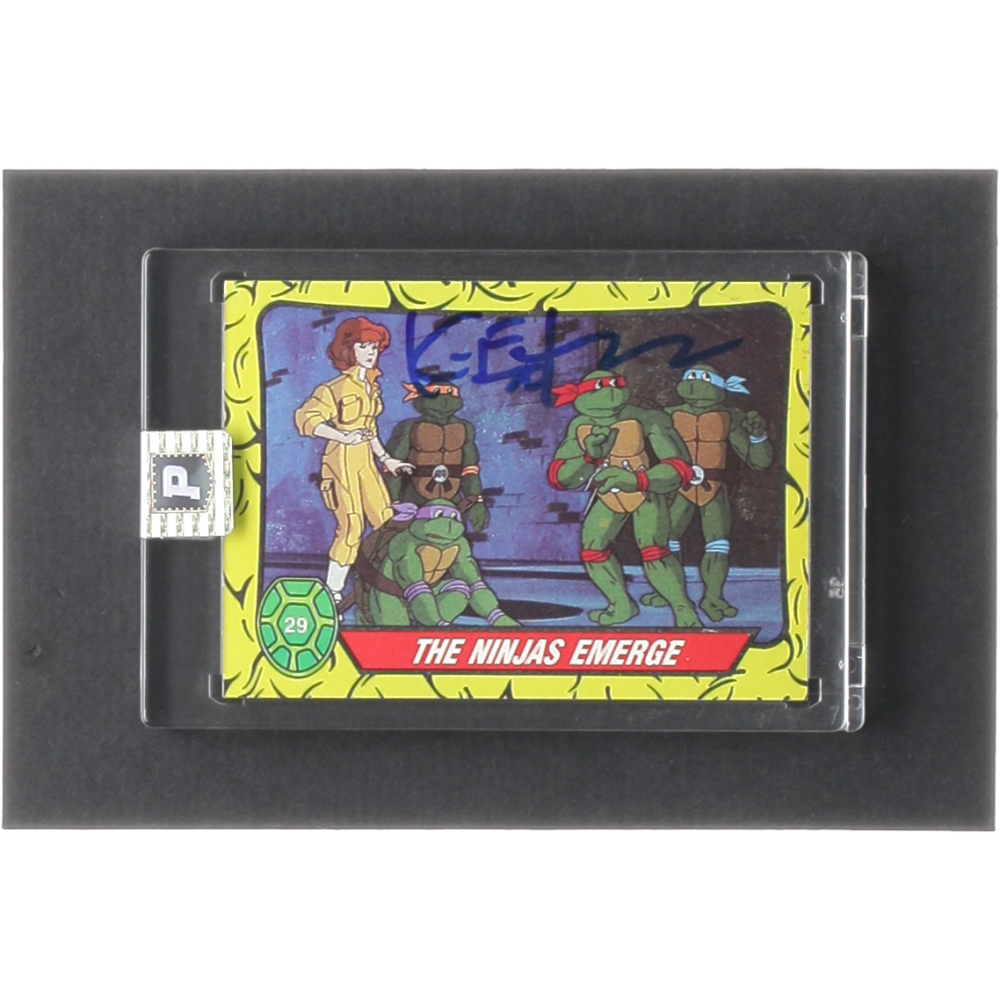 Kevin Eastman Signed 1989 Topps Teenage Mutant Ninja Turtles #29 The ...