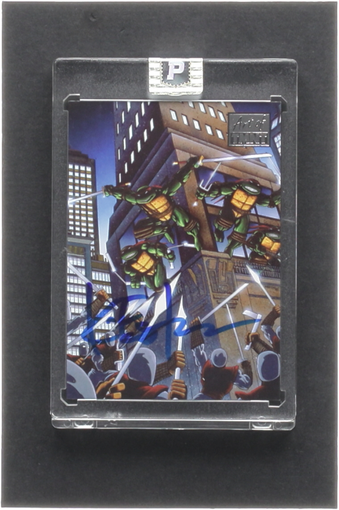 Kevin Eastman Signed 2019 Topps Art of TMNT #26 (PA Encapsulated ...