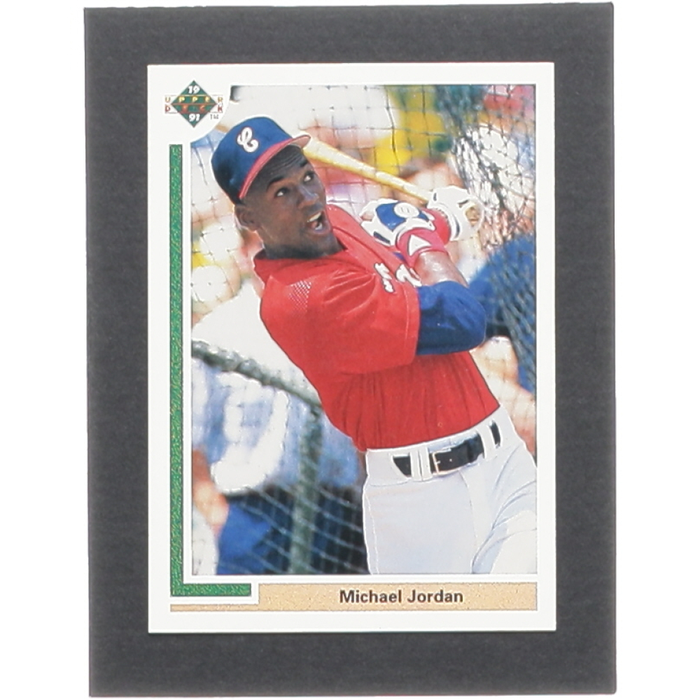Michael Jordan 1991 Upper Deck #SP1 SP / Shown Batting in White Sox ...