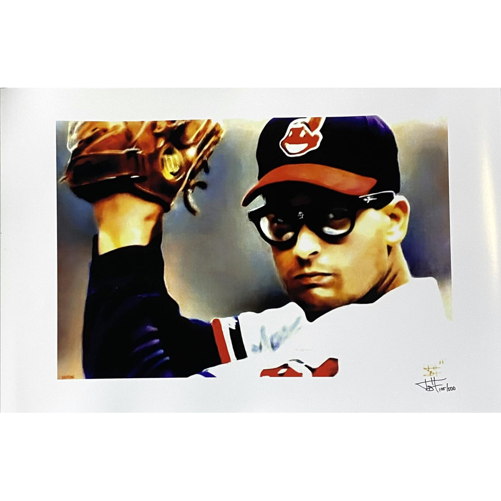 Joshua Barton Signed "Major League" 12x18 Lithograph (Sports Integrity ...