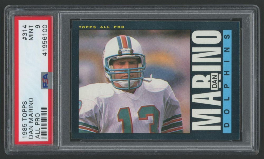 Dan Marino 1985 Topps #314 Base PSA 9 Price Guide - Sports Card Investor