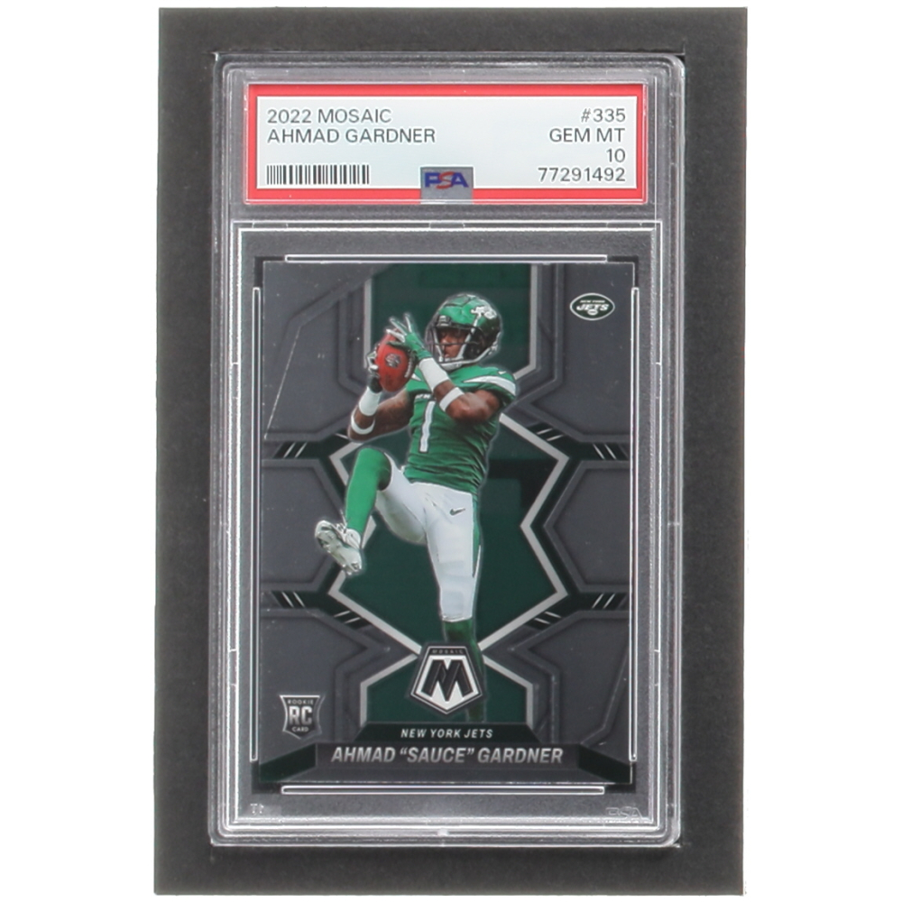 Ahmad Gardner 2022 Panini Mosaic #335 RC (PSA 10) | Pristine Auction