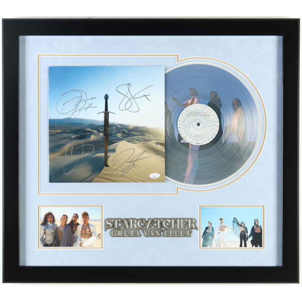 Greta Van Fleet "Starcatcher" Custom Framed Vinyl LP Album Cover ...